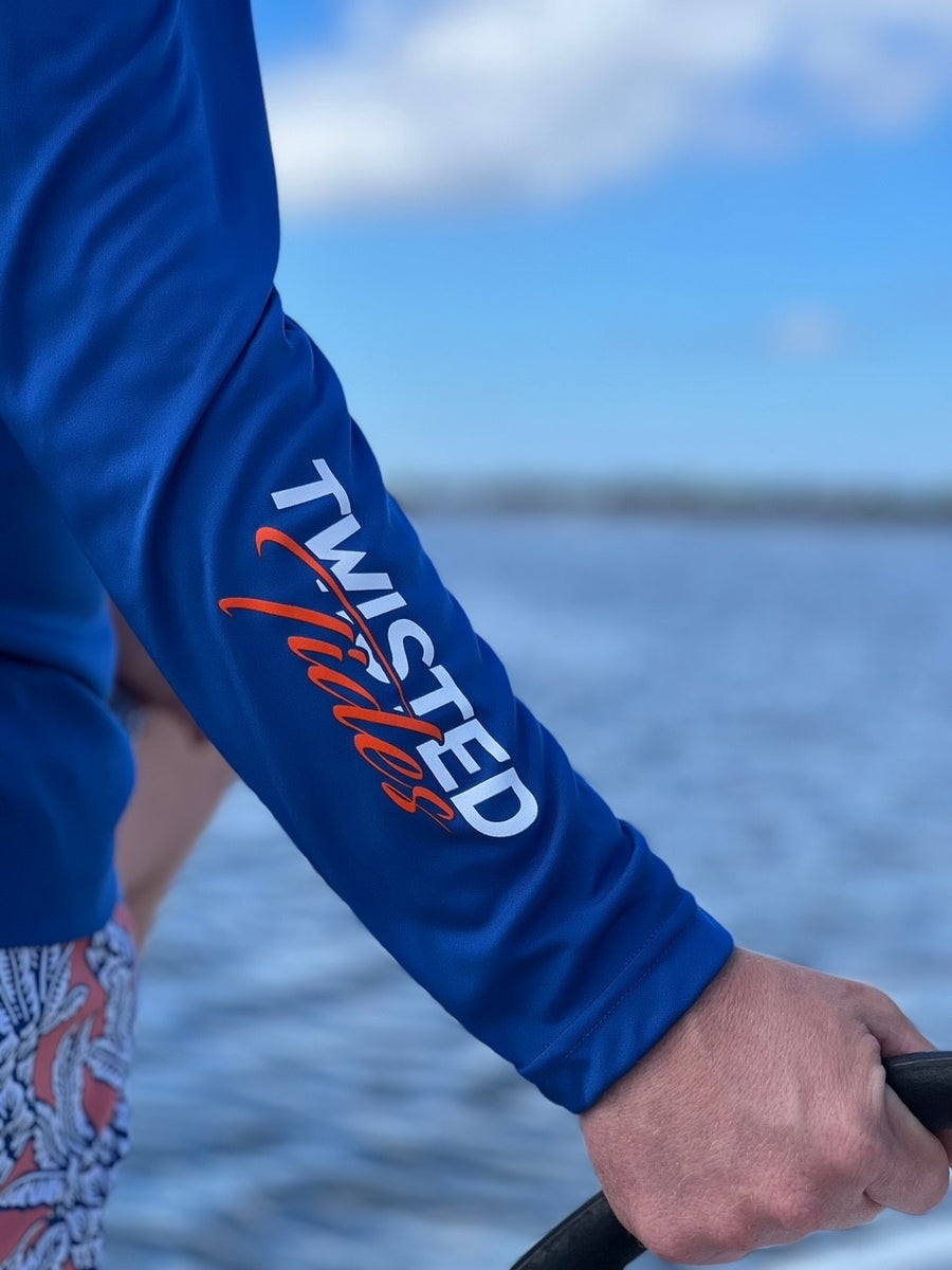 Orange & Blue State Long Sleeve – Twisted Tides